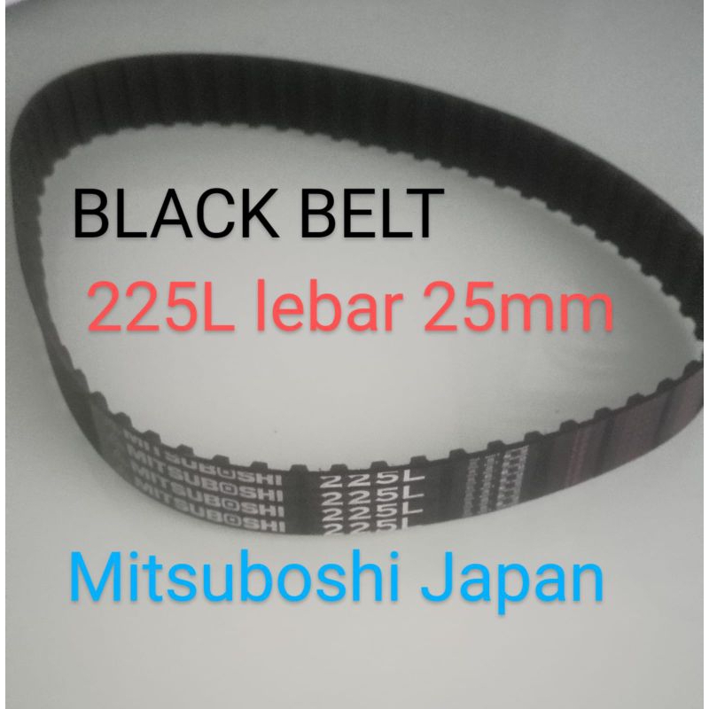 Jual Timing belt Mitsuboshi 225L lebar 25mm(2, 5cm) cocok untuk mixer ...