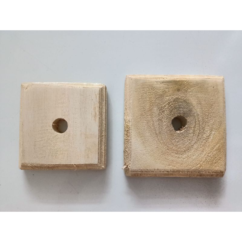 Jual Kayu Roset / Rocet / Kayu Profil Kotak Fitting Lampu Saklar Stop ...