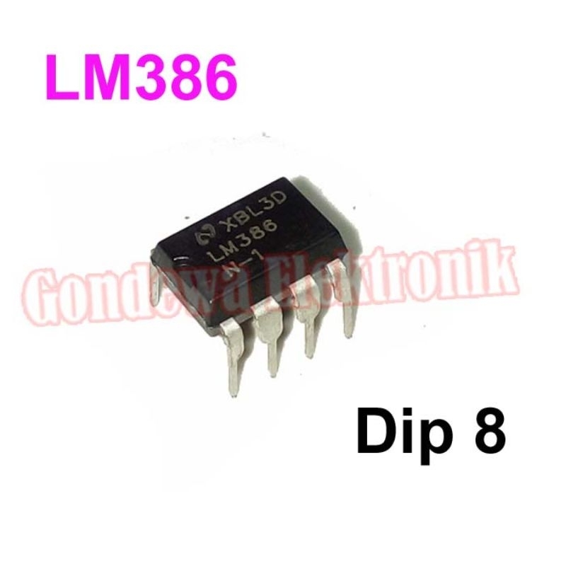 Jual LM386N LM386 power amplifier low voltage dip 8 pin | Shopee Indonesia