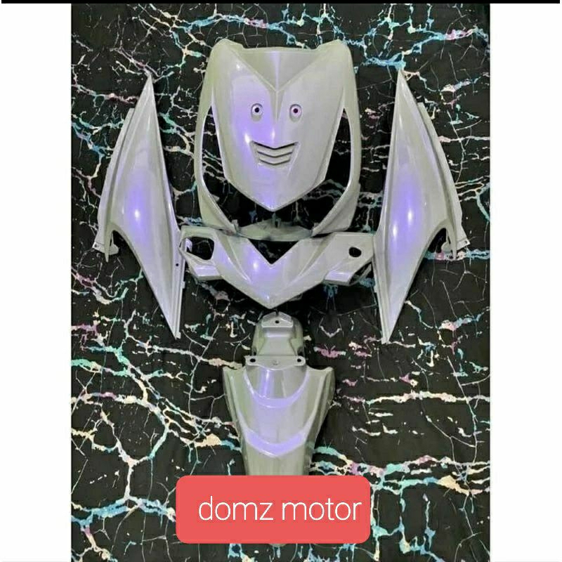 Jual COVER BODY FULL HALUS MOTOR HONDA BEAT KARBU WARNA PUTIH LEMBAYUNG ...