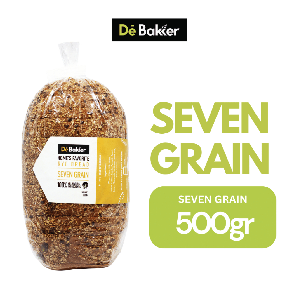 Jual De Bakker Bread Seven Grain Roti Gurih Enak | Shopee Indonesia