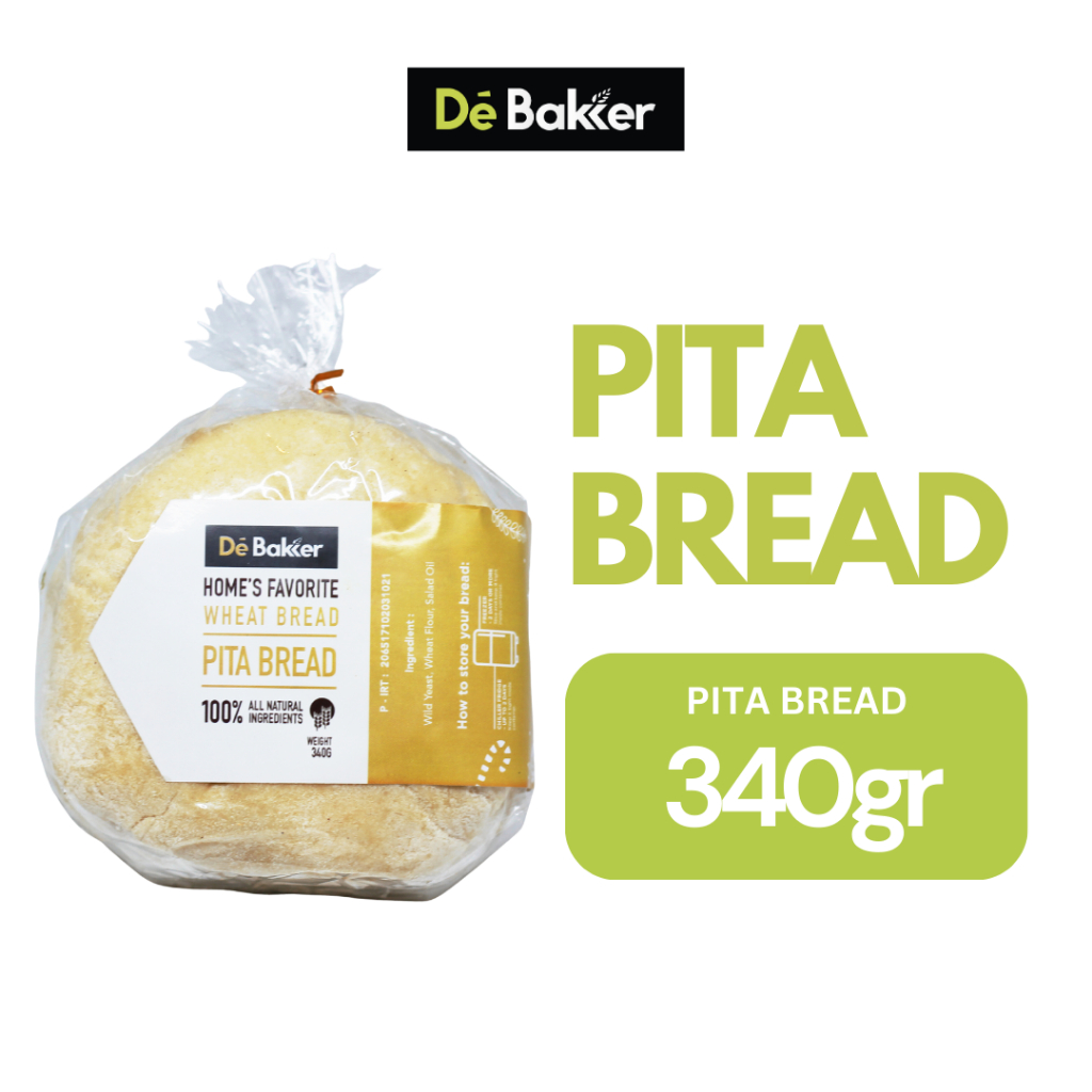 Jual De Bakker Bread Pita Roti Pita Enak | Shopee Indonesia