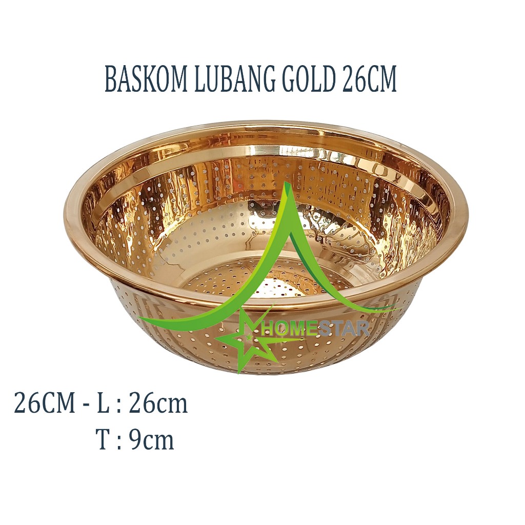 Jual Baskom Lubang / Baskom Bolong / Baskom Bakul Stainless Saringan ...