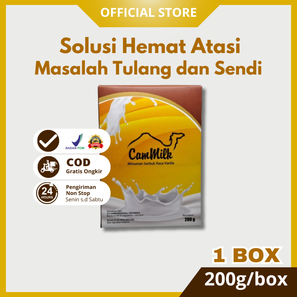 Jual Paket 1 Box Susu Unta Cammilk Original | Shopee Indonesia