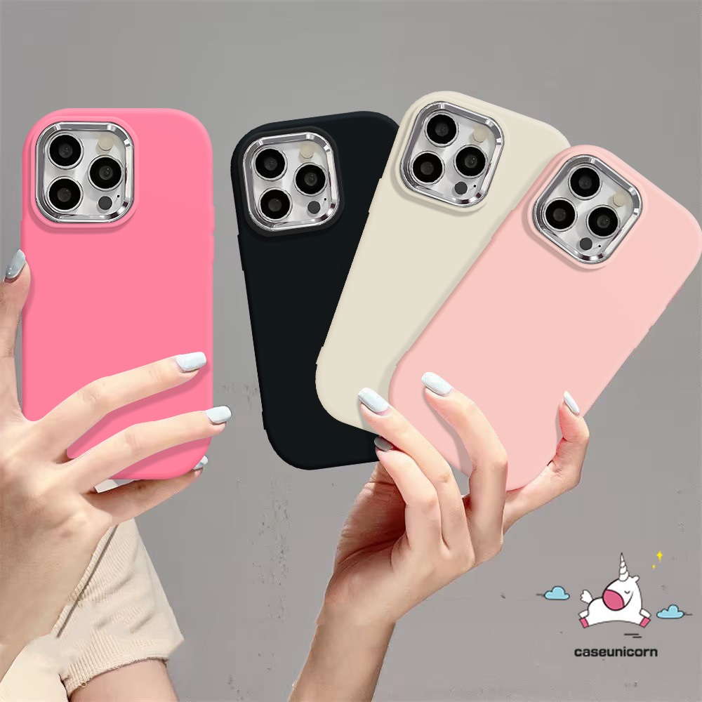 Jual CaseBoo Casing Pelapis Warna Polos Warna Permen Sederhana ...