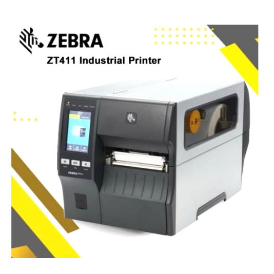 Jual PRINTER BARCODE ZEBRA ZT411 203 DPI HEAVY DUTY TOUCH SCREEN ...