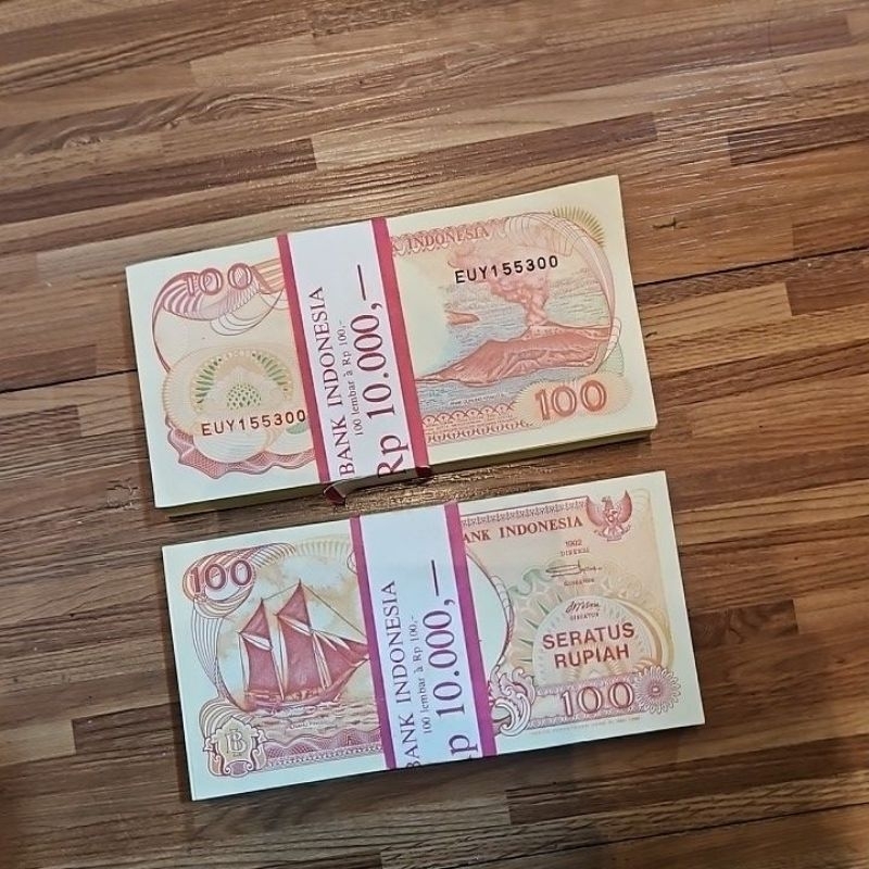 Jual Harga Uang 100 Rupiah Kertas Terlengkap & Harga Terbaru Juni 2026 ...