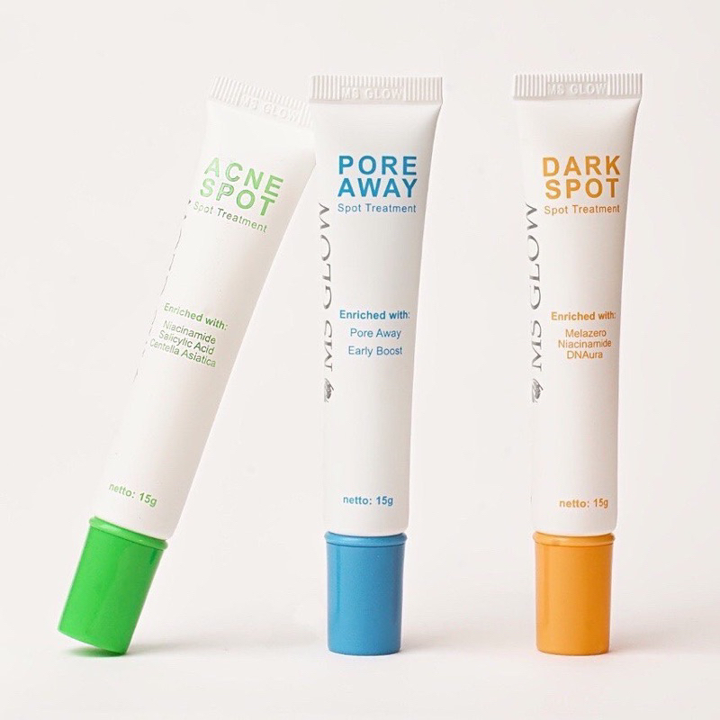 Jual SPOT TREATMENT ‼️ORIGINAL 1000%‼️ MS GLOW / Dark Spot / Pore Away ...