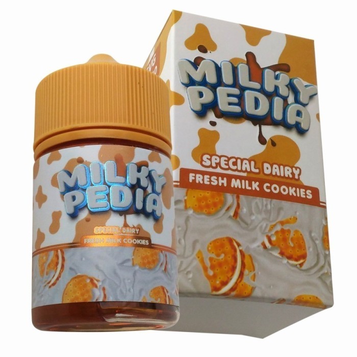Jual LIQUID MILKY PEDIA 60ML FRESH MILK COOKIES | Shopee Indonesia