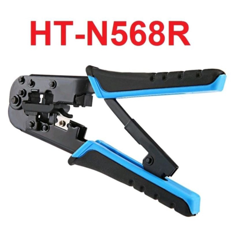 Jual Crimping Tool Telecom RJ45 RJ11 RJ12 LAN Network Strip Cutter hand ...