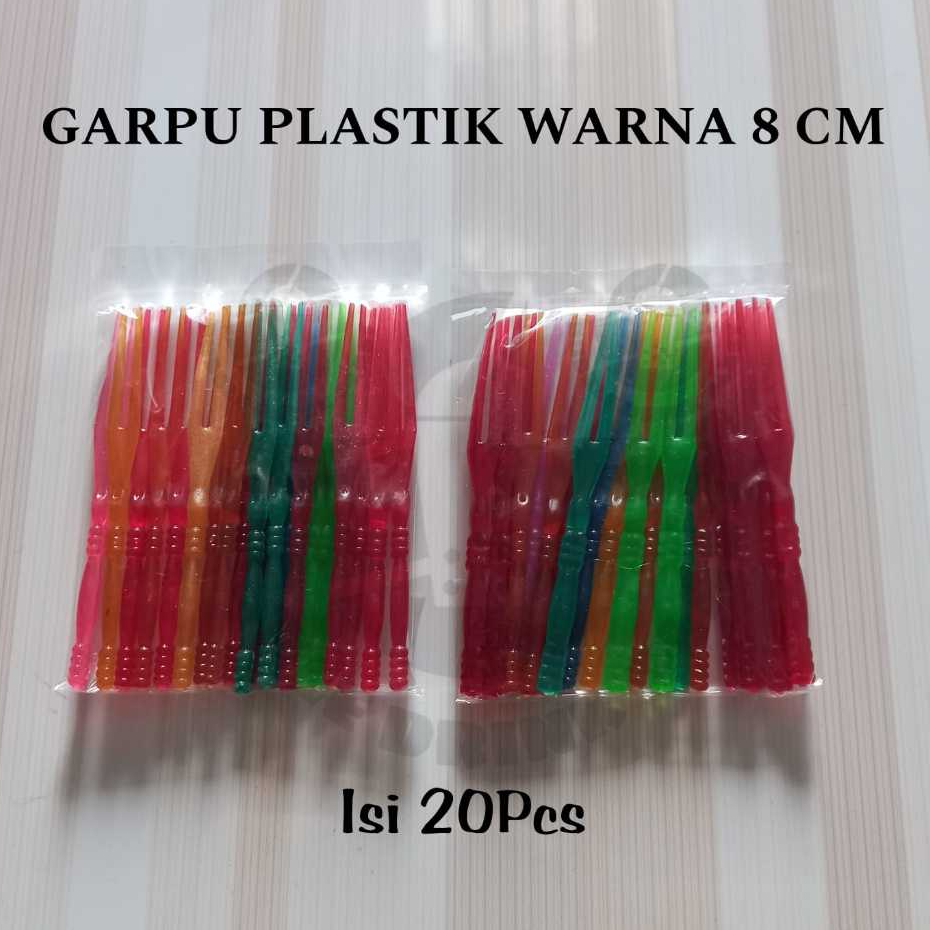 Jual Garpu Plastik Garpu kue Mantap Garpu Puding Cake Garpu Ulang Tahun ...