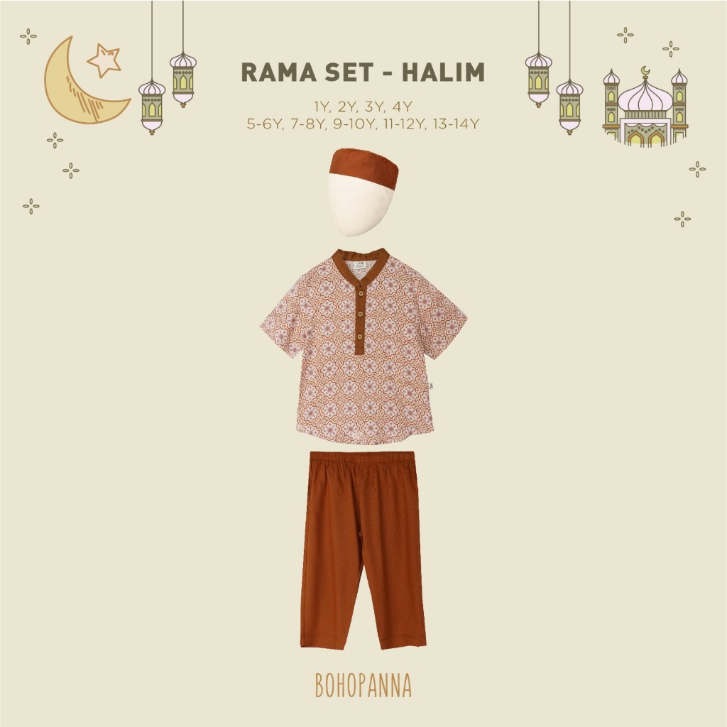 Jual [RAMADAN SALE] BOHOPANNA - RAYA COLLECTION - RAMA SET - Baju ...