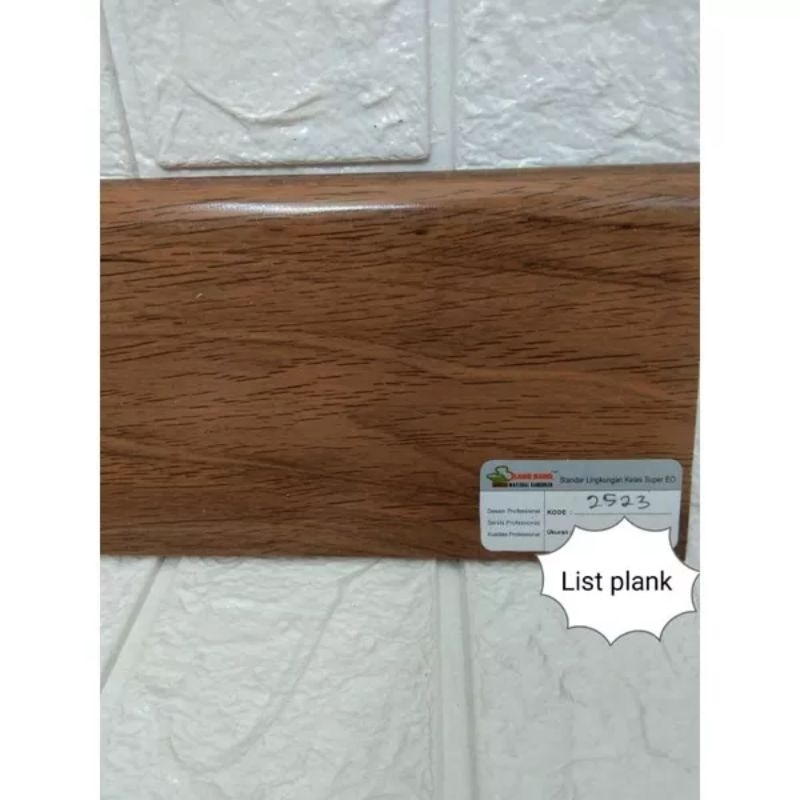 Jual Plint PVC / List dinding PVC / List plank PVC isi 2,4meter ...