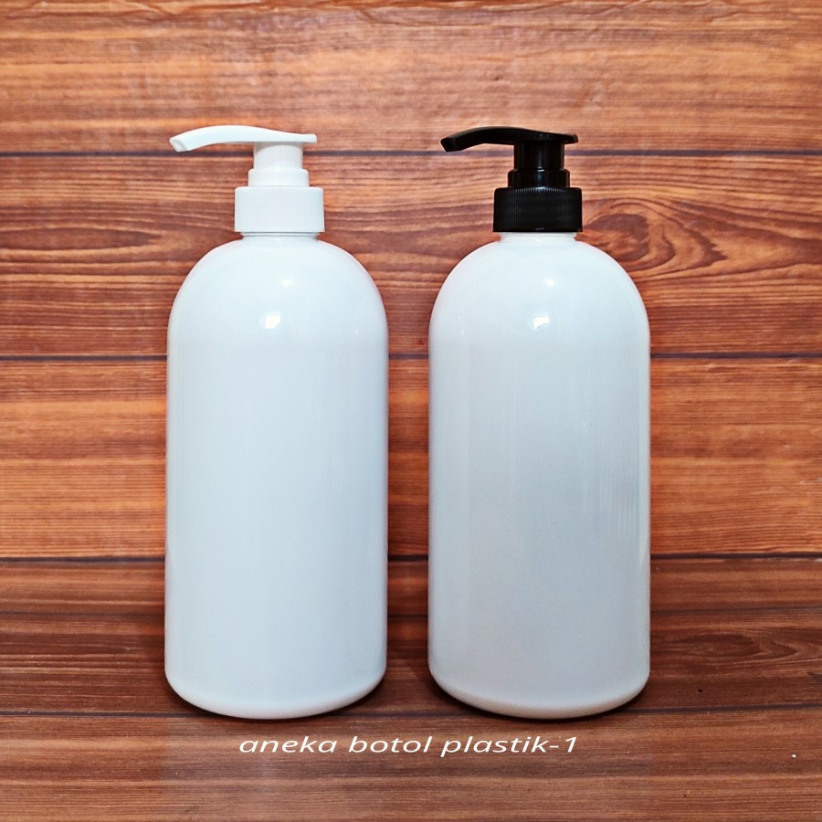 Jual Botol Pump 1000ml Pet Putih Glossy / Botol 1000 Ml 1 Liter / Botol Antiseptic Gel Kemasan ...