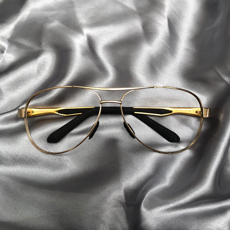 Jual Frame Kacamata Jadul Vintage Retro Classic Stainless Size Besar ...