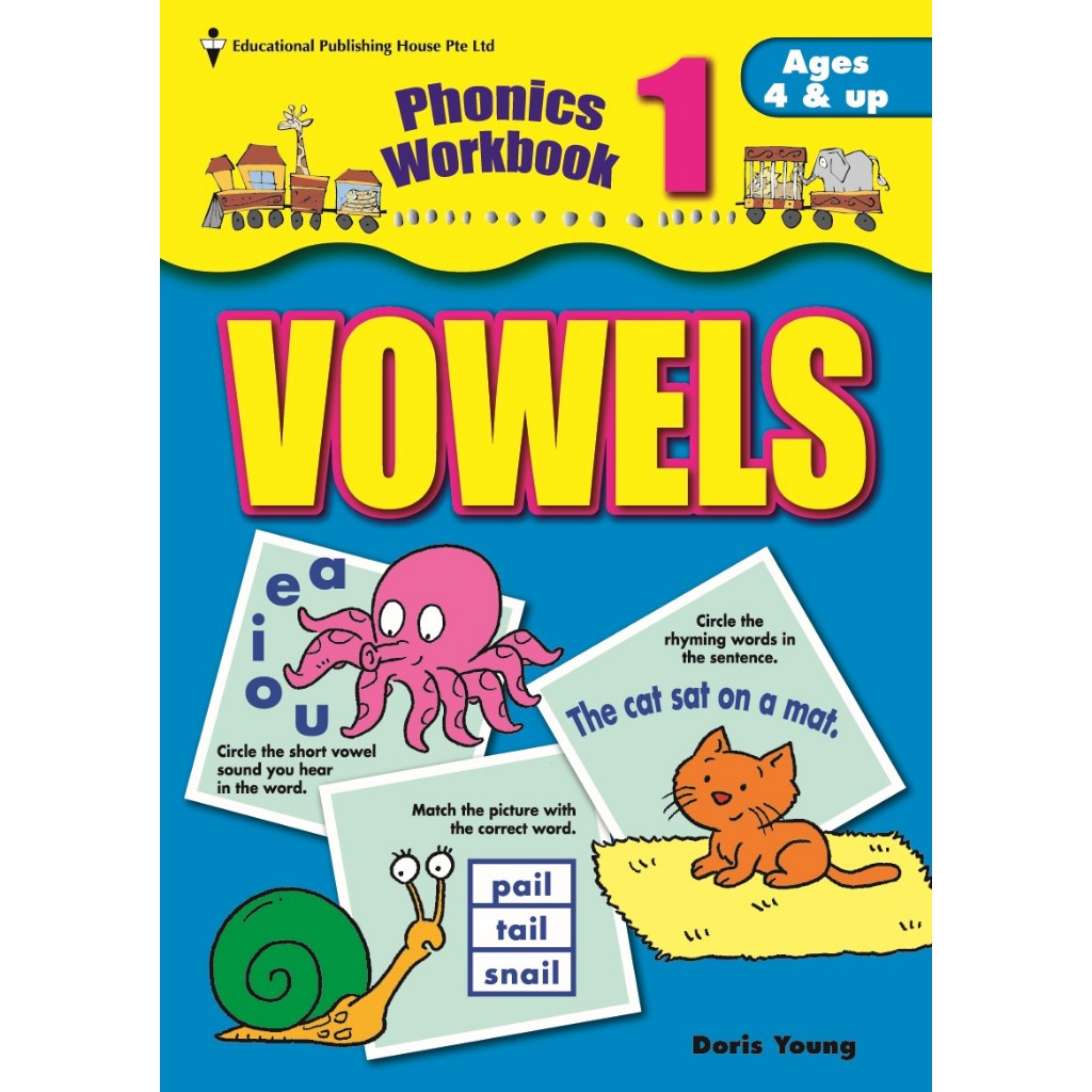 Jual Phonics Workbook 1 - Vowels | Belajar bahasa inggris anak TK ...