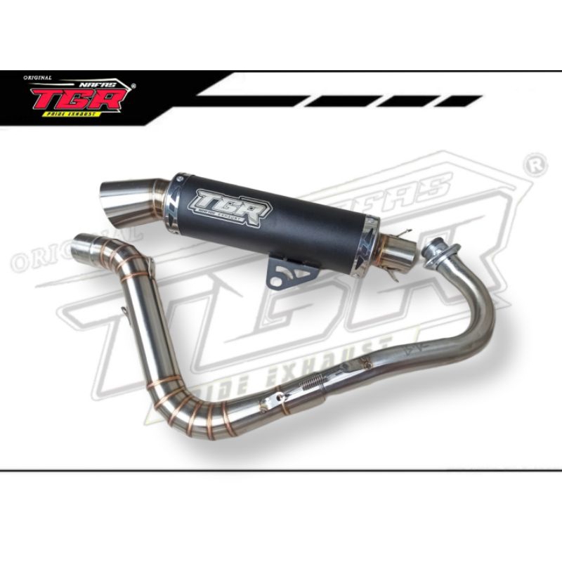Jual Knalpot Samlong Kobra Original TGR Exhaust Inlet 38/50mm Vario 125 ...