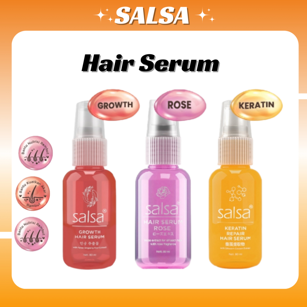 Jual Salsa Hair Serum Spray 80ml/Serum Rambut | Shopee Indonesia