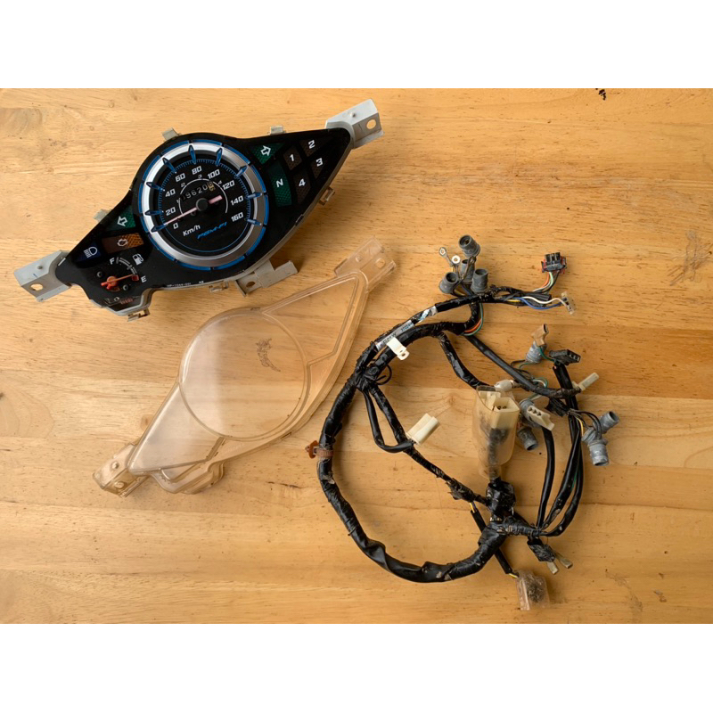 Jual Spidometer speedometer blade new injeksi blade 125 Fi full set ...