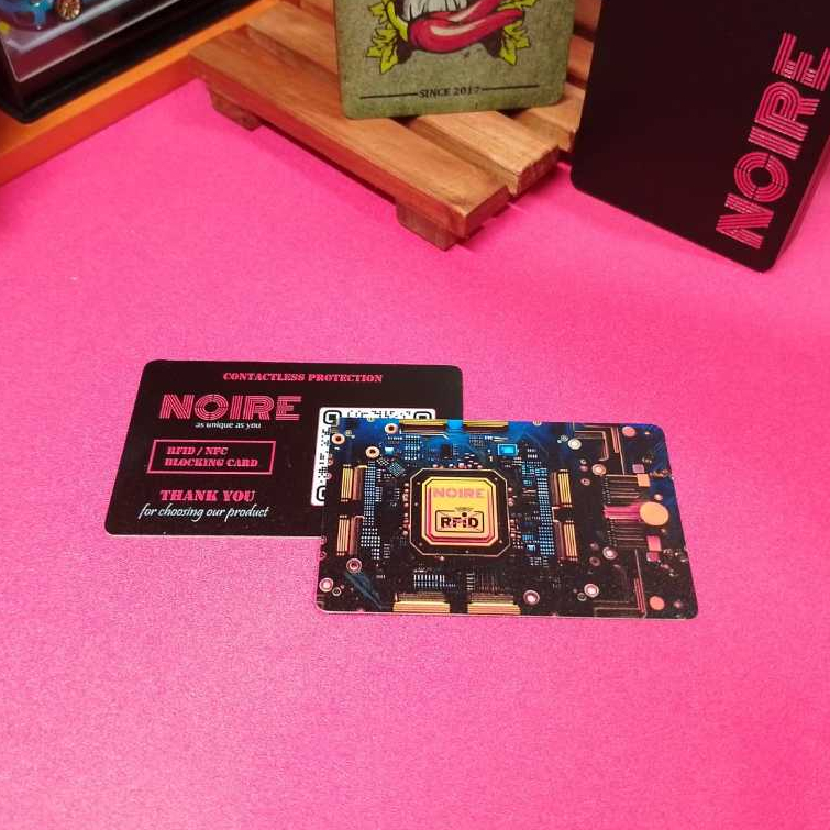 Jual NOIRE RFID Blocking Card Kartu Anti Jamming Blocker Jammer Theft ...