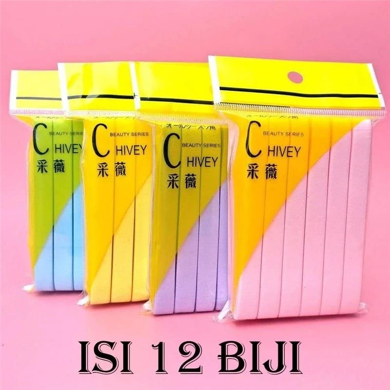 Jual ( 1 LUSIN 12 BIJI ) SPONS KENTANG FACIAL / SPONGE FACIAL STICK ...