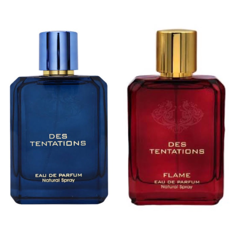 Jual Perfume Des Tentations Flame & Blue EDP FW 100ML || by FRAGRANCE ...