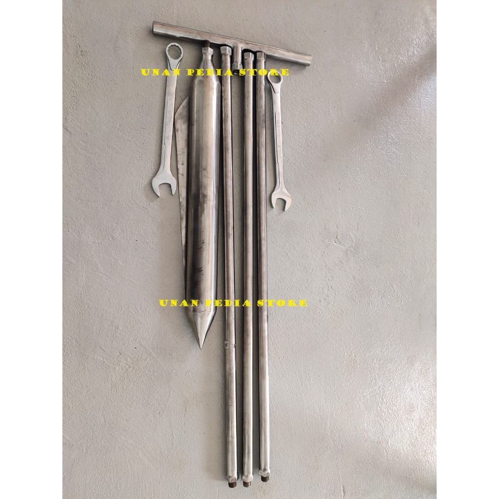 Jual Bor Sampling Tanah Bor Sampel Tanah Kedalaman 3 Meter - Bor Gambut ...