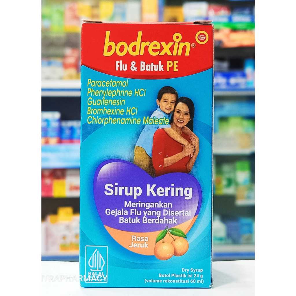 Jual Bodrexin Flu & Batuk PE 𝐒𝐢𝐫𝐮𝐩 𝐊𝐞𝐫𝐢𝐧𝐠 𝟔𝟎𝐌𝐋 - Meredakan Demam, Pilek ...