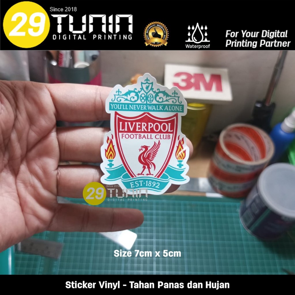 Jual Sticker Vinyl - Logo Club Sepak Bola Liverpool LFC lama | Shopee ...
