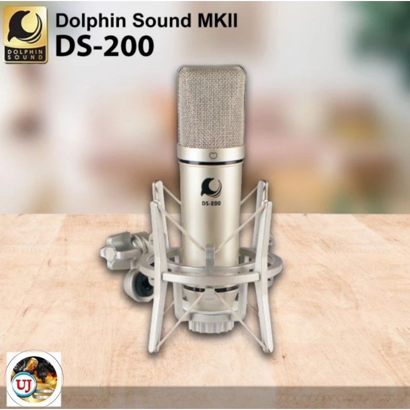 Jual Mic Dolphin Sound DS200 MK II Microphone Condenser MK2 DS-200 ...