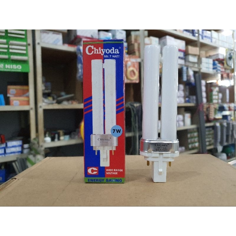 Jual Chiyoda Lampu BBL 7 Watt / PL 2 Pin 7 Watt (Baca Deskripsi) | Shopee Indonesia