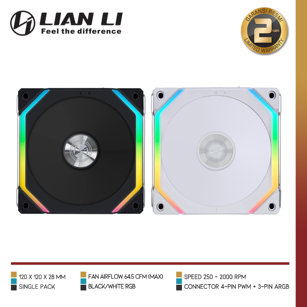 Jual LIAN LI UNI FAN SL120 V2 REVERSE BLADE Single Pack | Shopee Indonesia