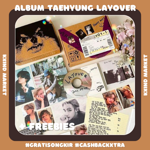 Jual Album Taehyung BTS Layover / album v lay over / album unsealed ...