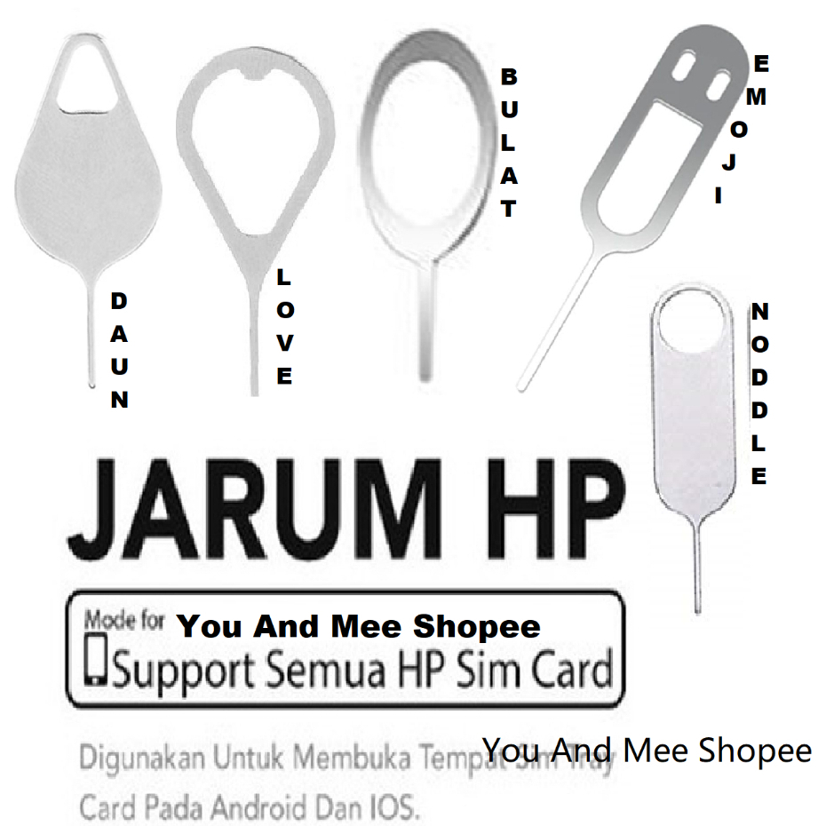 Jual Perak Baru - Jamur Tusukan SIM CARD Model Bahan Besi Stell Jarum ...