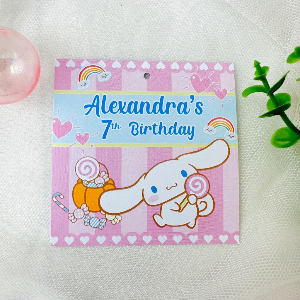 Jual 3 in 1 Cinnamoroll Kartu Thank You Card Birthday / Kartu Ucapan ...