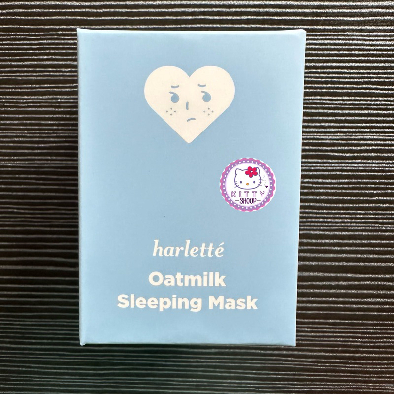 Jual Harlette Oatmilk Sleeping Mask | Acne Prone, Dry, Combination ...