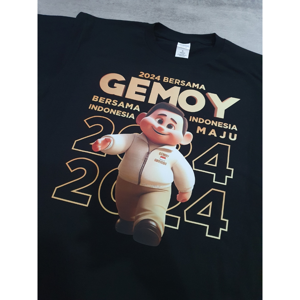 Jual Kaos Prabowo Gibran Capres 02 - Baju Gemoy Prabowo Subianto Tim ...