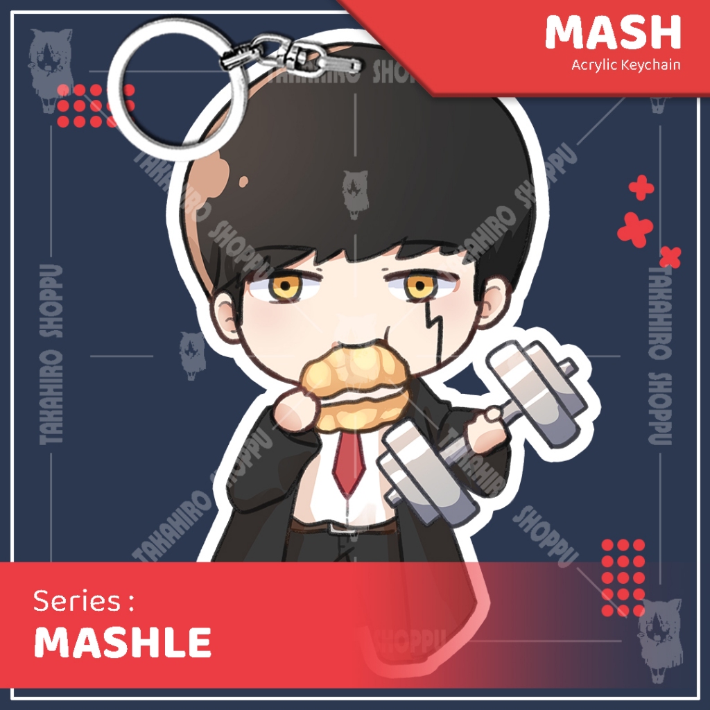 Jual Ganci / Gantungan Kunci / Keychain Akrilik Mashle MASH | Shopee ...