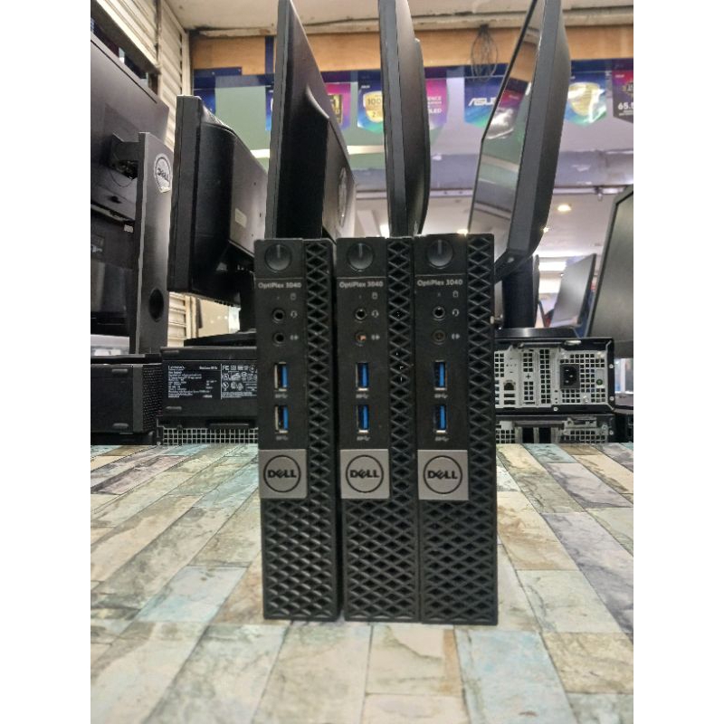 Jual PC MINI DELL OPTIPLEX 3040 CORE I3 6100 GENERASI 6 RAM 16 GB SSD ...