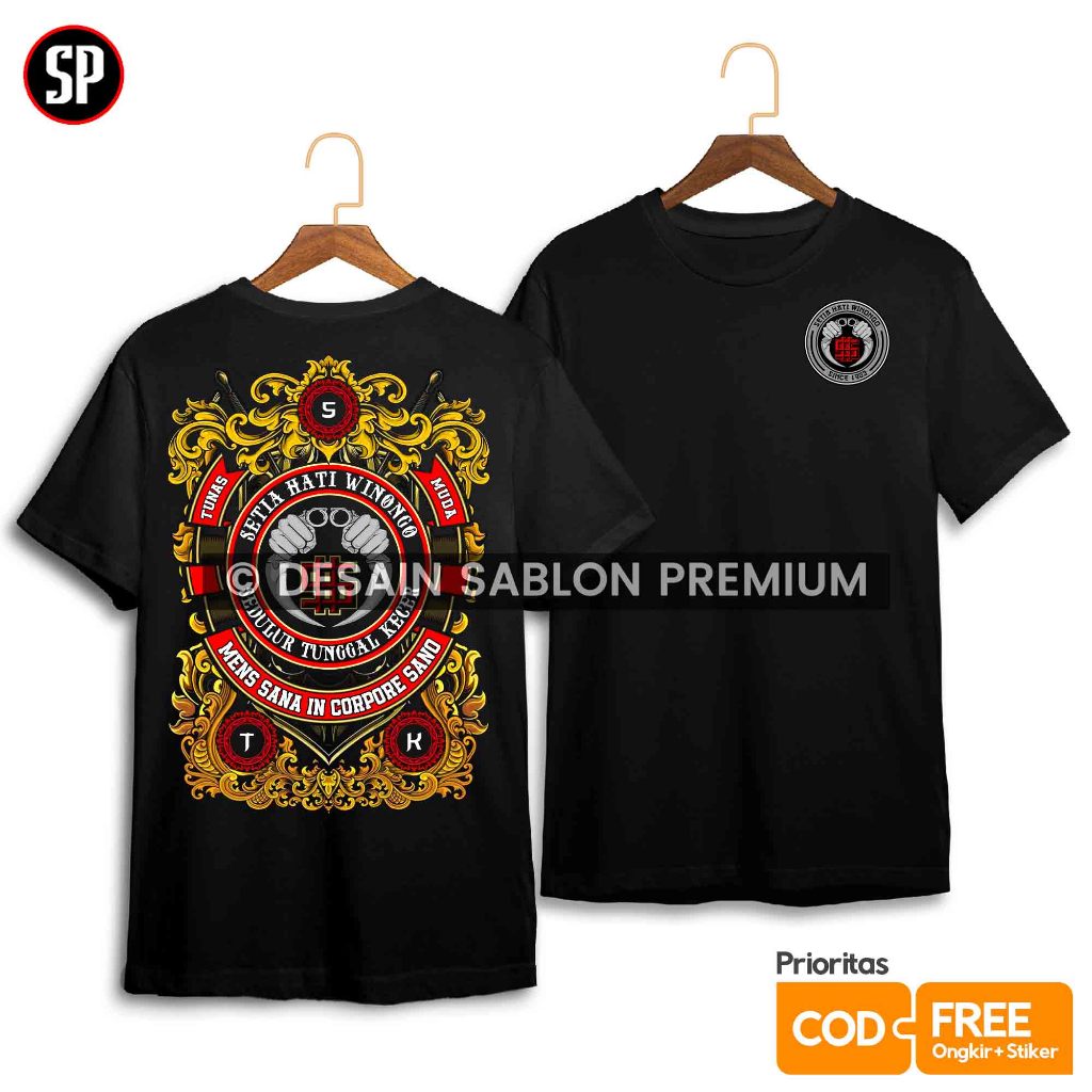 Jual Kaos SH Winongo Distro Original Desain STK Tunas Muda / Sablon ...