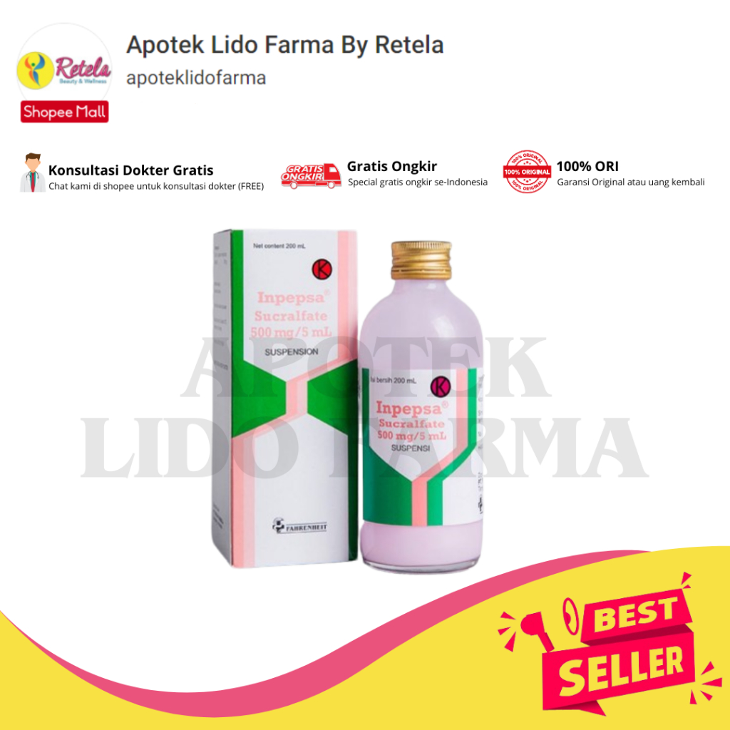 Jual INPEPSA SYRUP 200ML | Shopee Indonesia