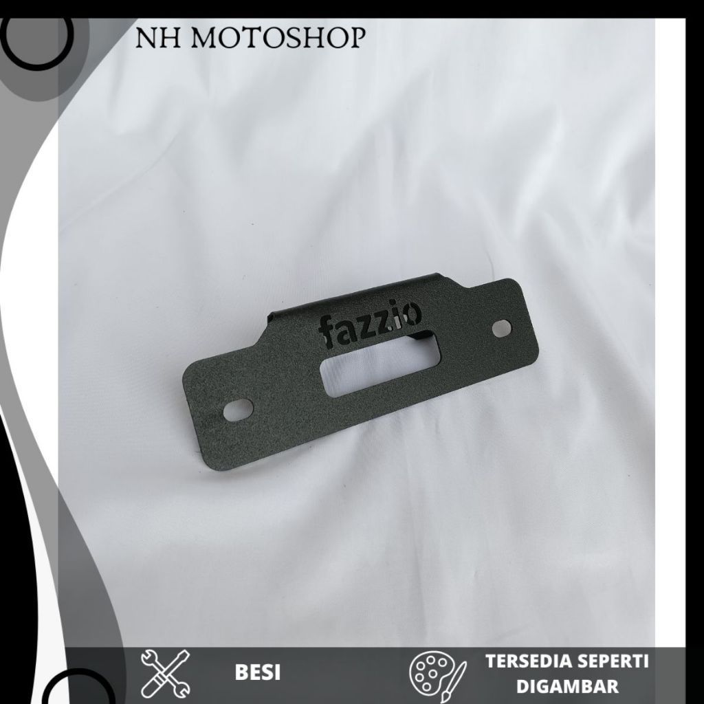 Jual BREKET PLAT NOMOR DEPAN FAZZIO BRACKET PLAT NOPOL FAZZIO DUDUKAN ...