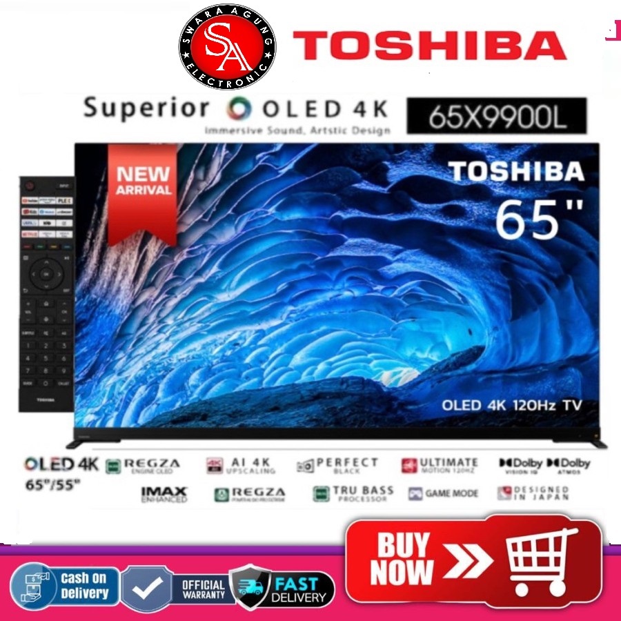 Jual OLED Flagship 4K TV 65 Inch Toshiba 65X9900 - Smart TV (120HZ ...