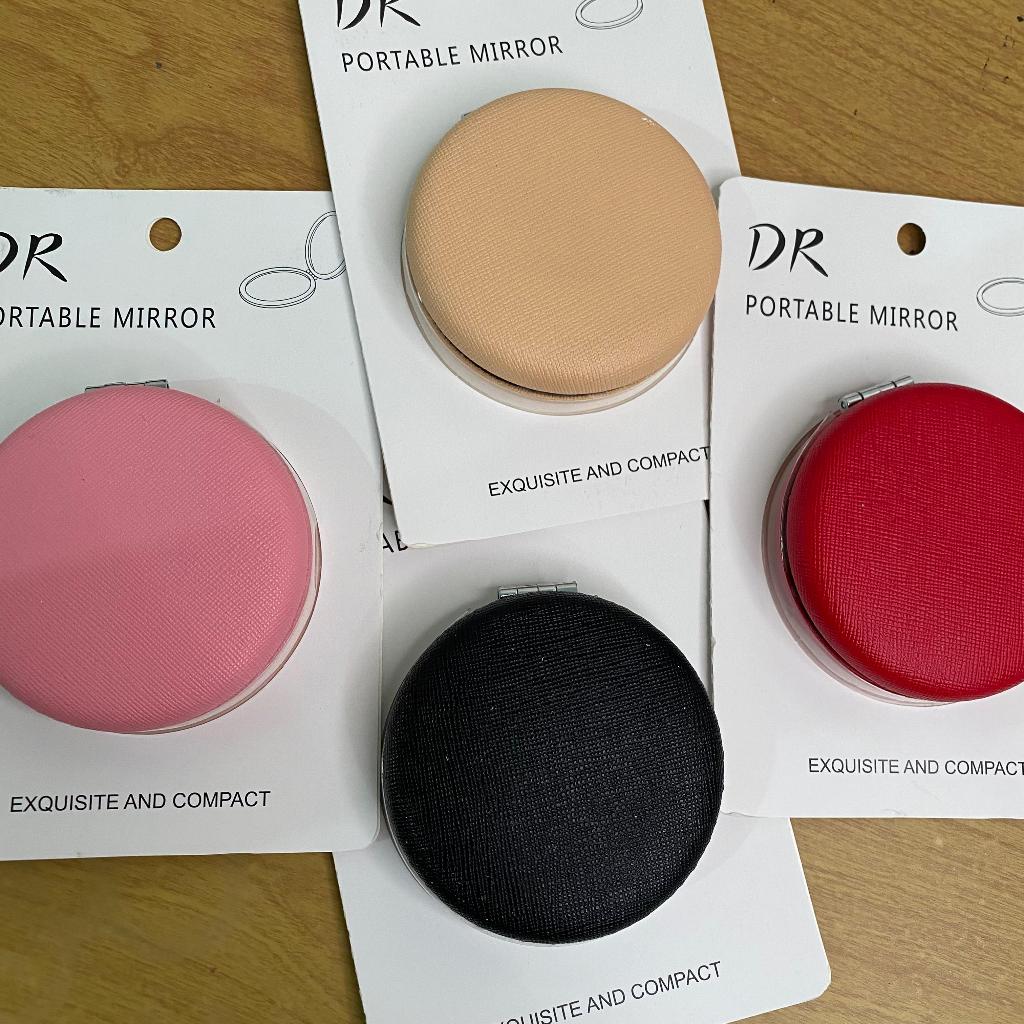 Jual Cermin Lipat Mini Bulat 2 Sisi Portable Miror Kaca Bulat Gliter ...