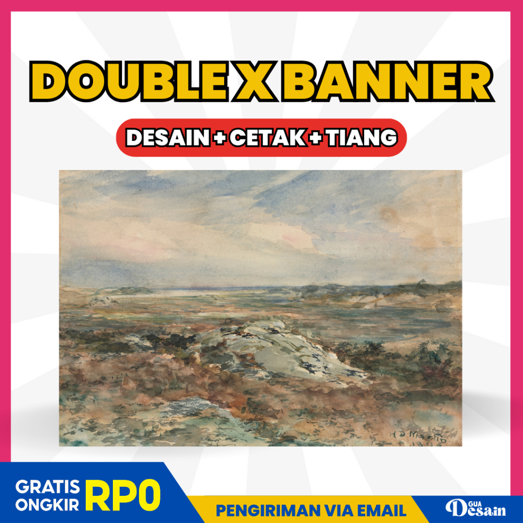 Jual Double XBanner | Banner Besar | Spanduk | Shopee Indonesia