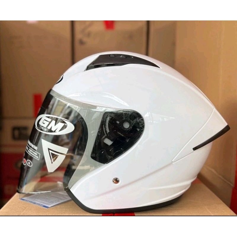 Jual GM G1 SOLID ORIGINAL | ALL VARIAN | HELM MOTOR HALF FACE GM G - 1 ...