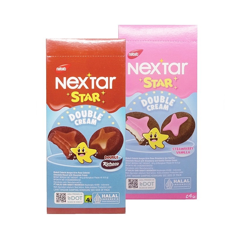 Jual Nabati Nextar Cookies Snack Variasi Rasa Choco Brownies, Nastar ...