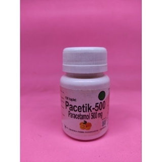 Jual Pacetik - 500 Paracetamol isi 100 Kaplet Botol | Shopee Indonesia