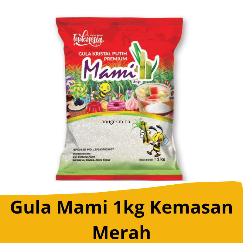 Jual [MU] Gula Pasir Mami Ungu 1Kg | Shopee Indonesia