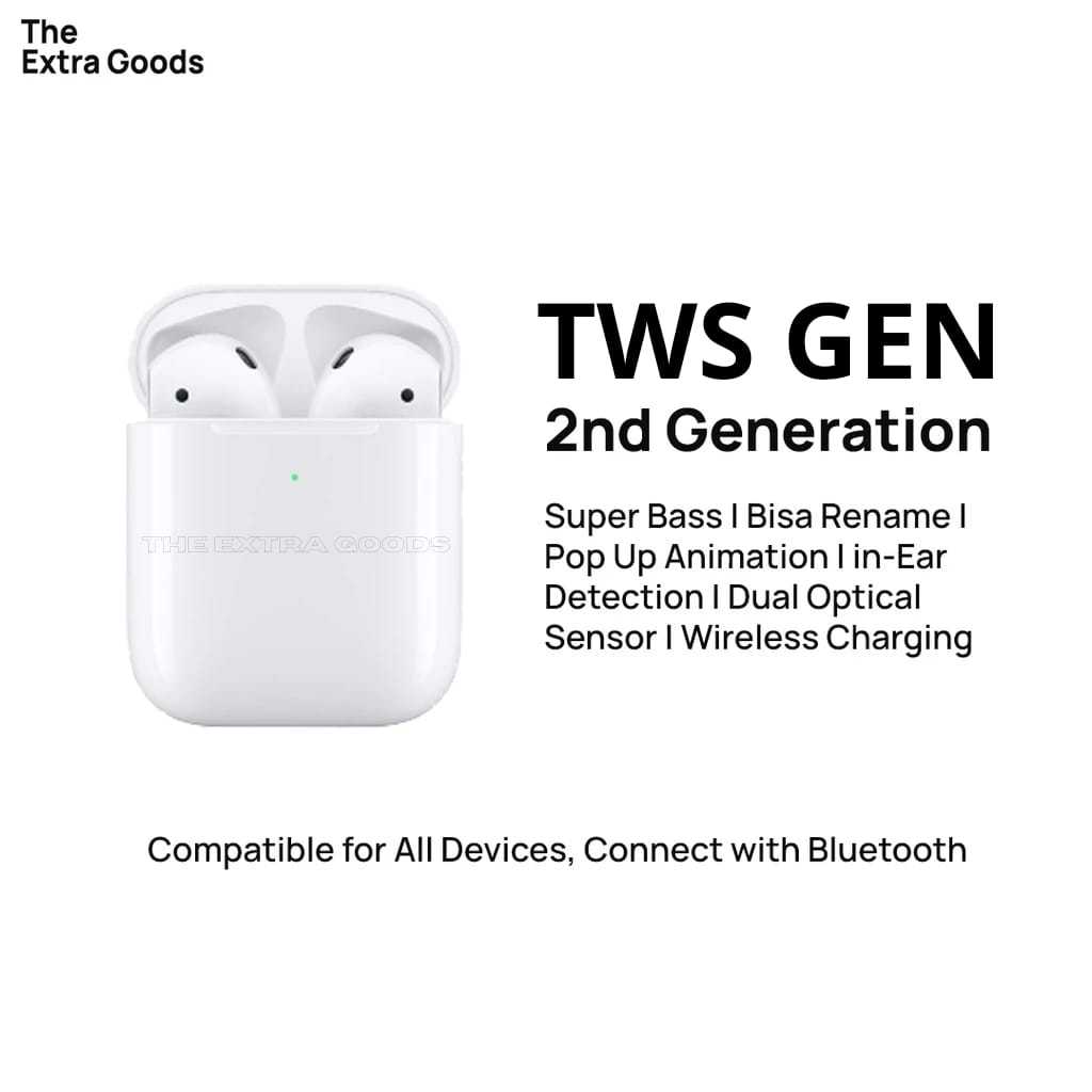 Jual TWS Gen 2 Wireless Charging Final Upgrade TWS 2020 | Shopee Indonesia